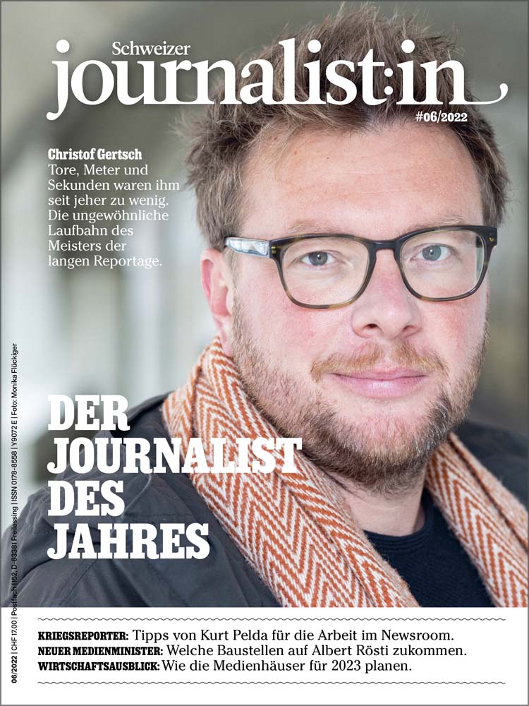 Schweizer Journalist:in 2022#06 | Oberauer Shop
